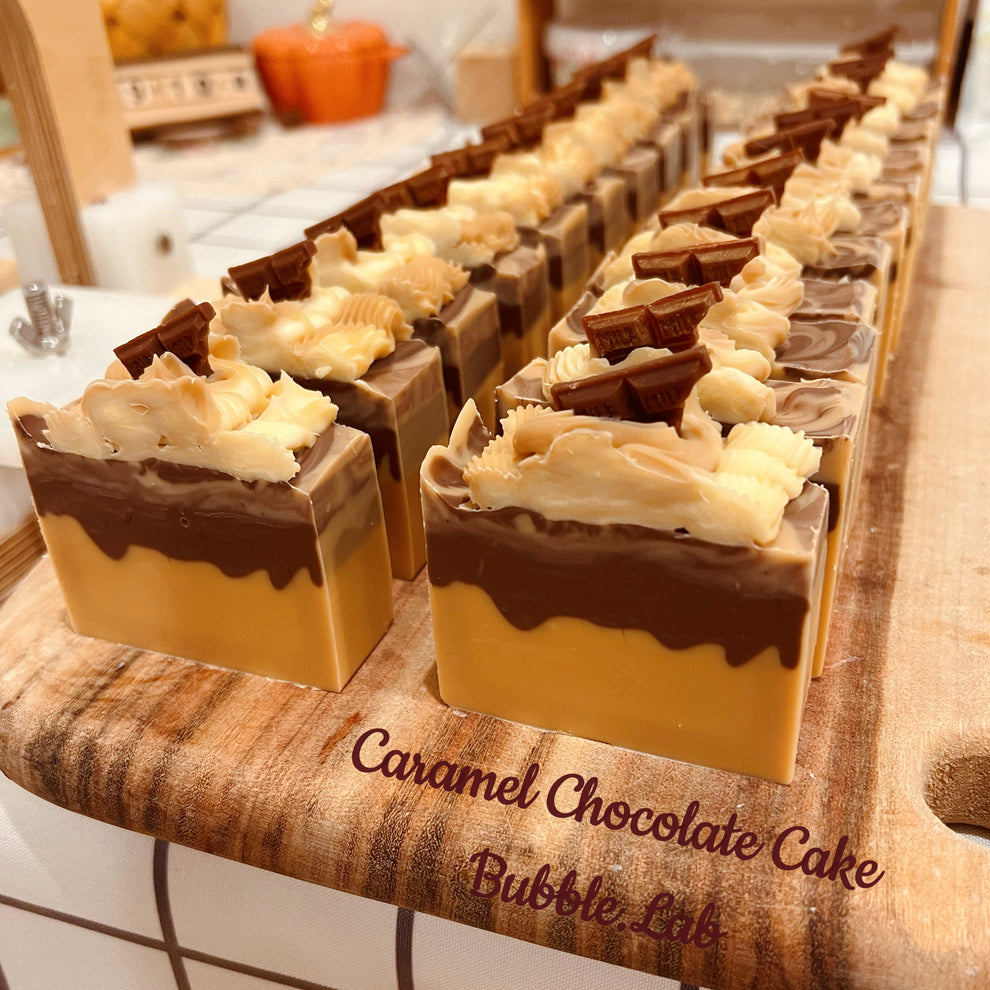 Artisan Chocolate Cake Cold Process Handmade Soap – Bubble.Lab